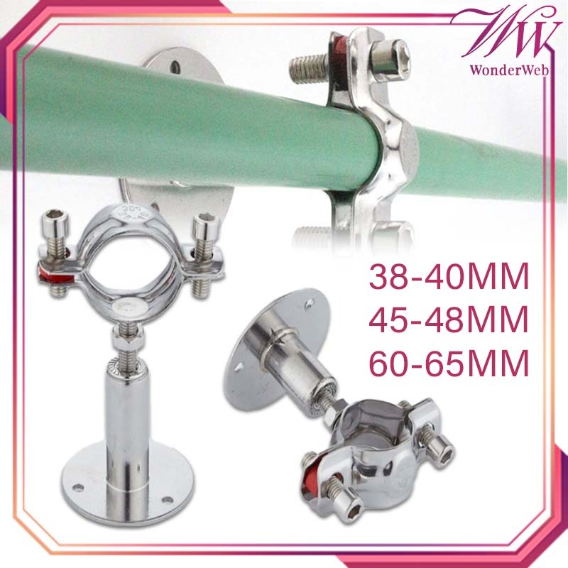 Jual Clamp Pipa 304 Stainless Steel Klem Pipa Breket Dudukan Adjustable ...