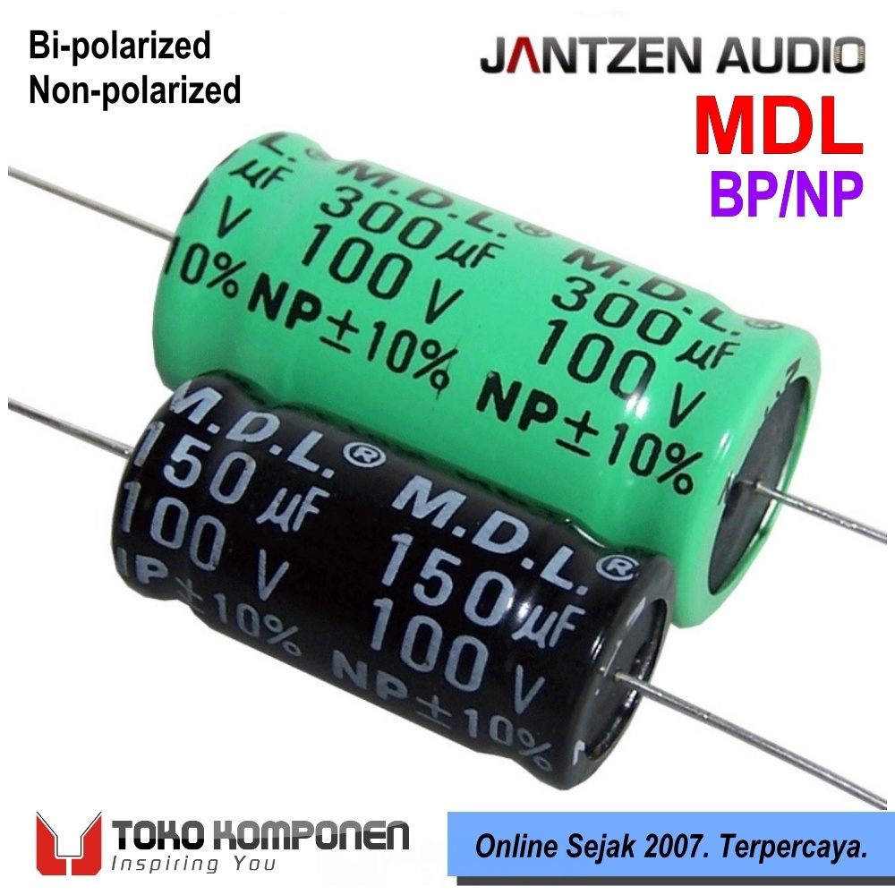 Jual 68uF 100V Jantzen MDL BP NP Bi-polar Non-polar Capacitor Axial Bipolar | Shopee Indonesia