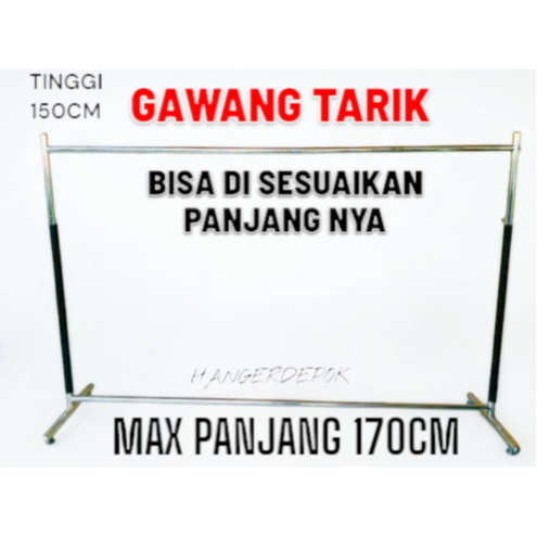 Jual PAKE RODA GAWANG TARIK DAPAT DI SESUAIKAN PANJANG NYA BAHAN BESI ...