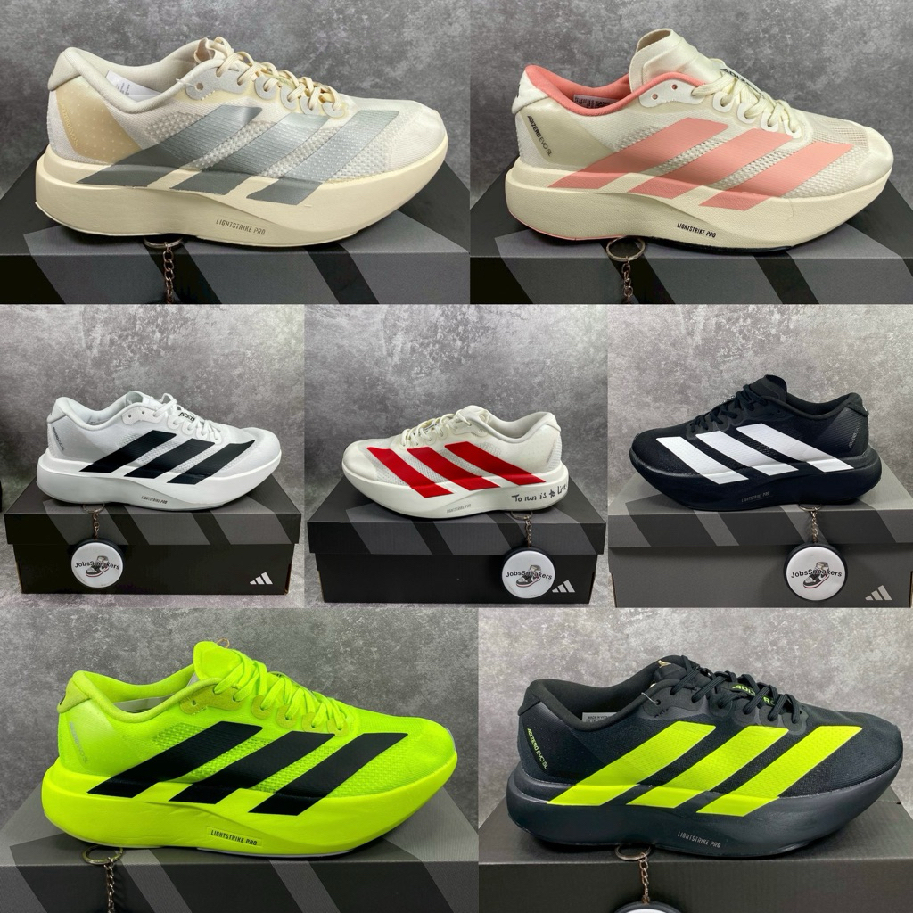 Jual Sepatu adidas Adizero Evo SL Broken White Pink Green Wanita Womens ...
