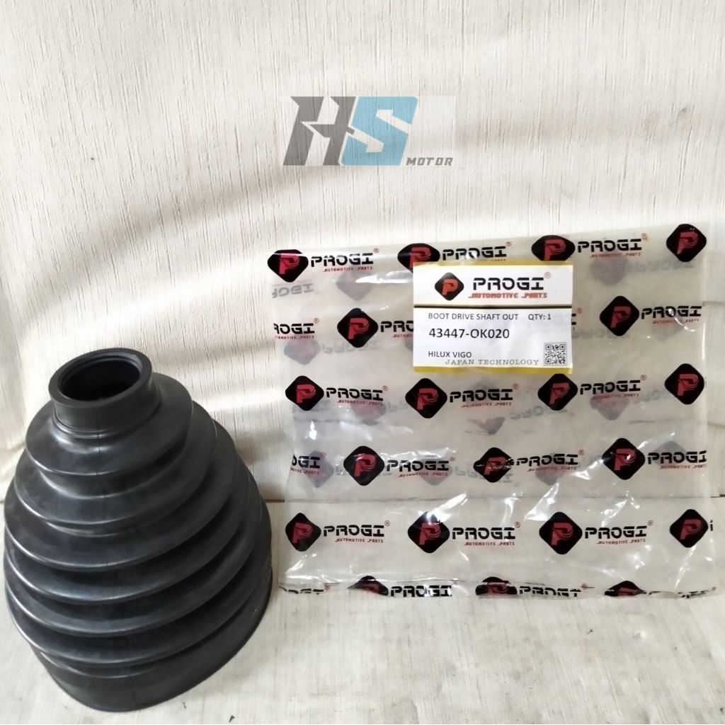 Jual KARET BOOT DRIVE SHAFT AS RODA CV JOINT OUT LUAR MOBIL TOYOTA ...