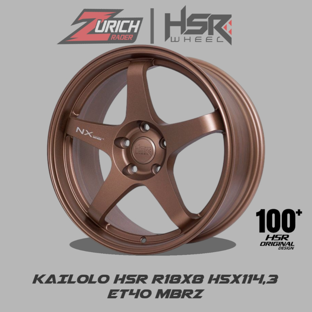 Jual Velg Mobil Hsr Racing Ring 18 Kailolo Pcd 5x114,3 Untuk Zenix Outlander Wrv Almaz Hilux ...