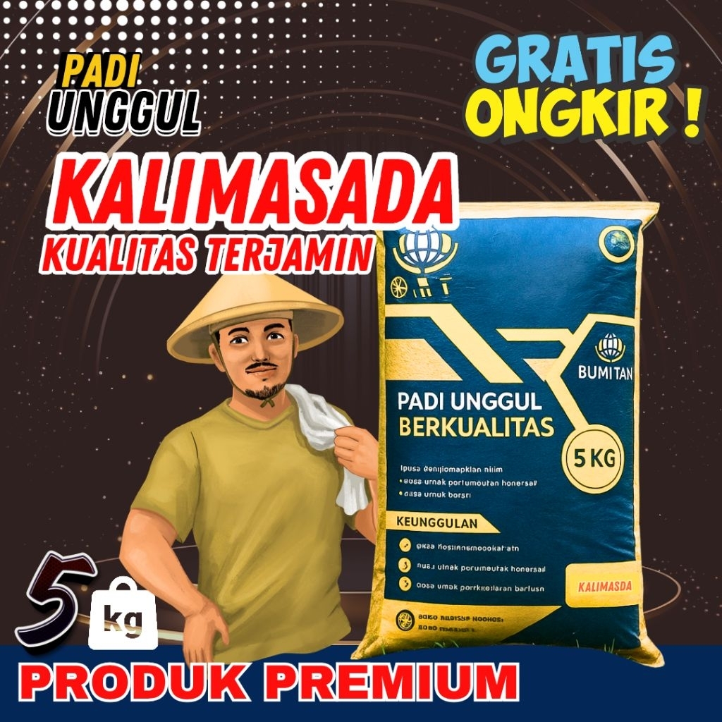 Jual benih padi bibit padi kalimasa, cibobot, kalimasada original ...