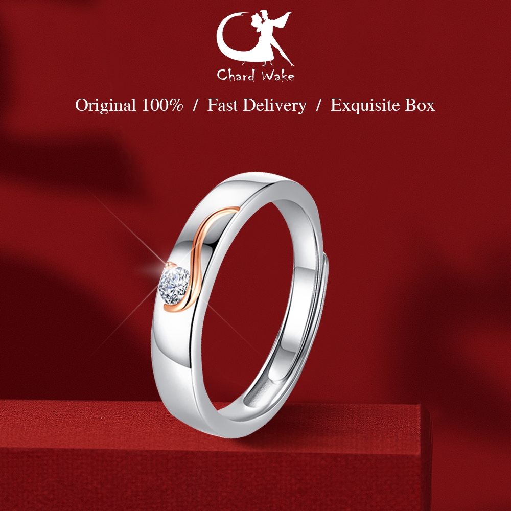 Jual Chard Wake Cincin Pria Couple Perhiasan Fashion Original Free Size ...