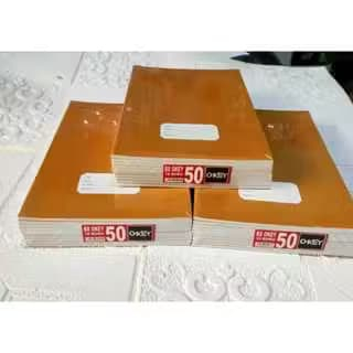 Jual PROMO!!! BUKU TULIS OKEY 50 LEMBAR BOXY KRAFT/ POLOS COKLAT 1 PACK ...