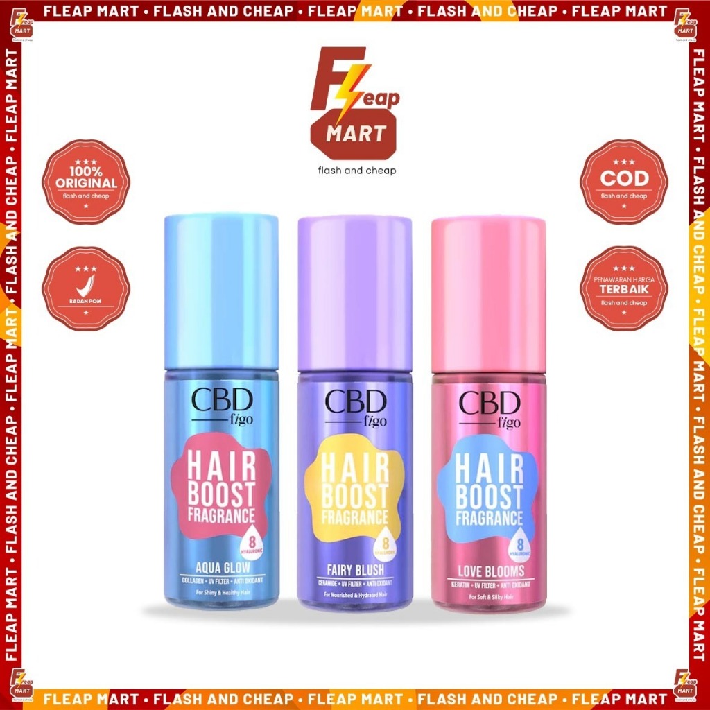 Jual CBD Figo Hair Boost Fragrance Series 100ml | Shopee Indonesia