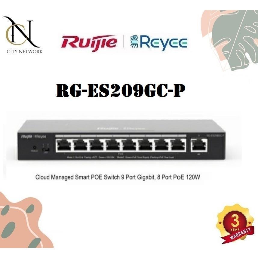 Jual RG-ES209GC-P Cloud Managed 9 Port Gigabit Poe +Switch | Shopee ...