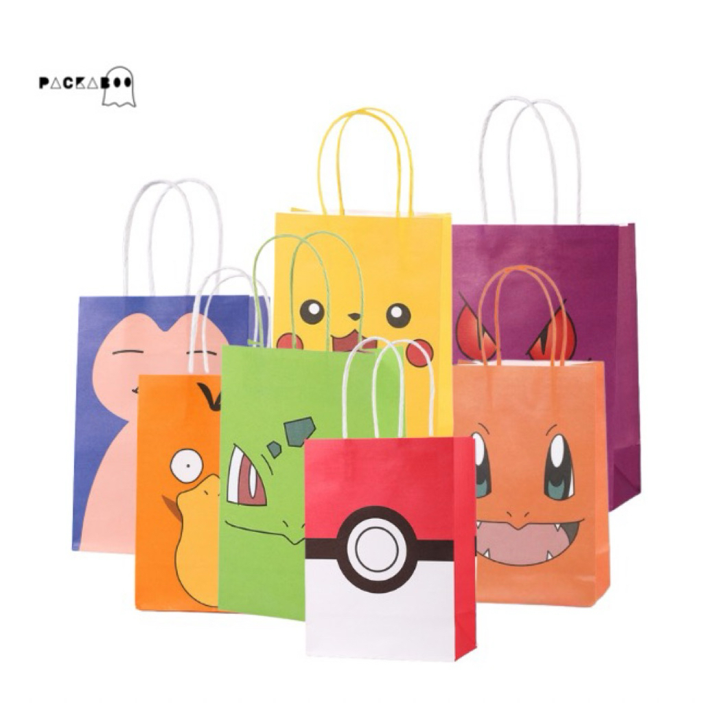Jual tas hadiah hampers kado ulang tahun anak pokemon pikachu | Shopee ...