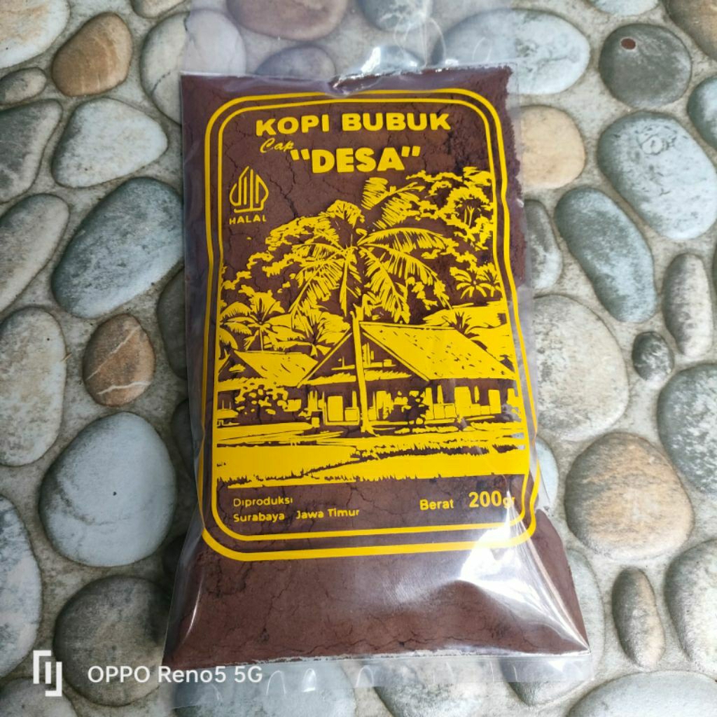 Jual Termurah Kopi Bubuk Istimewa Cap DESA 200 gram (Viral) | Shopee ...