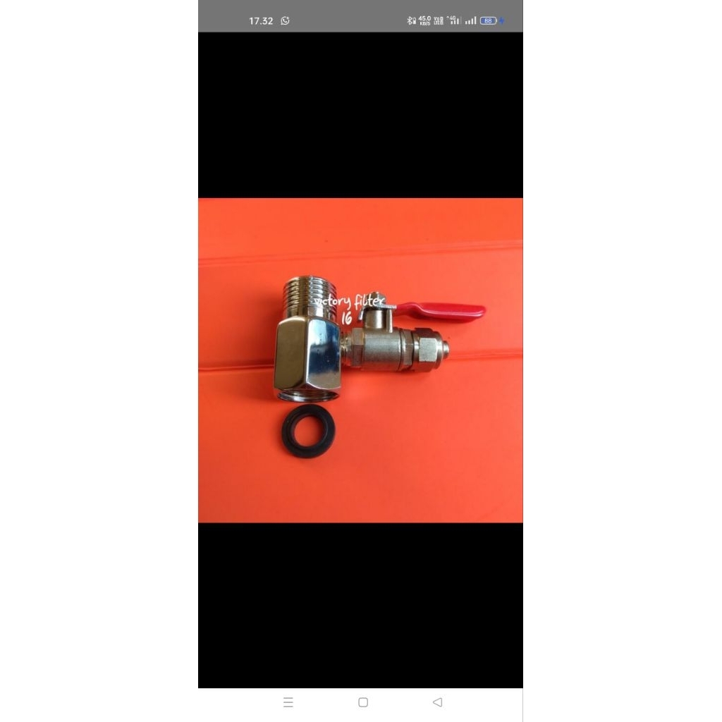 Jual stop kran ro 3/8 inch untuk valve selang ro 3/8''inch | Shopee ...