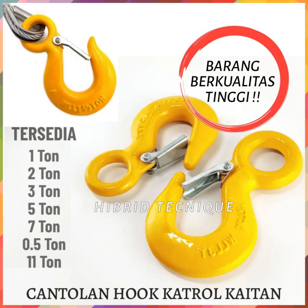 Jual Cantolan Hook Hoist Cantolan Katrol Takel 5 Ton / 7 Ton / 11 Ton ...