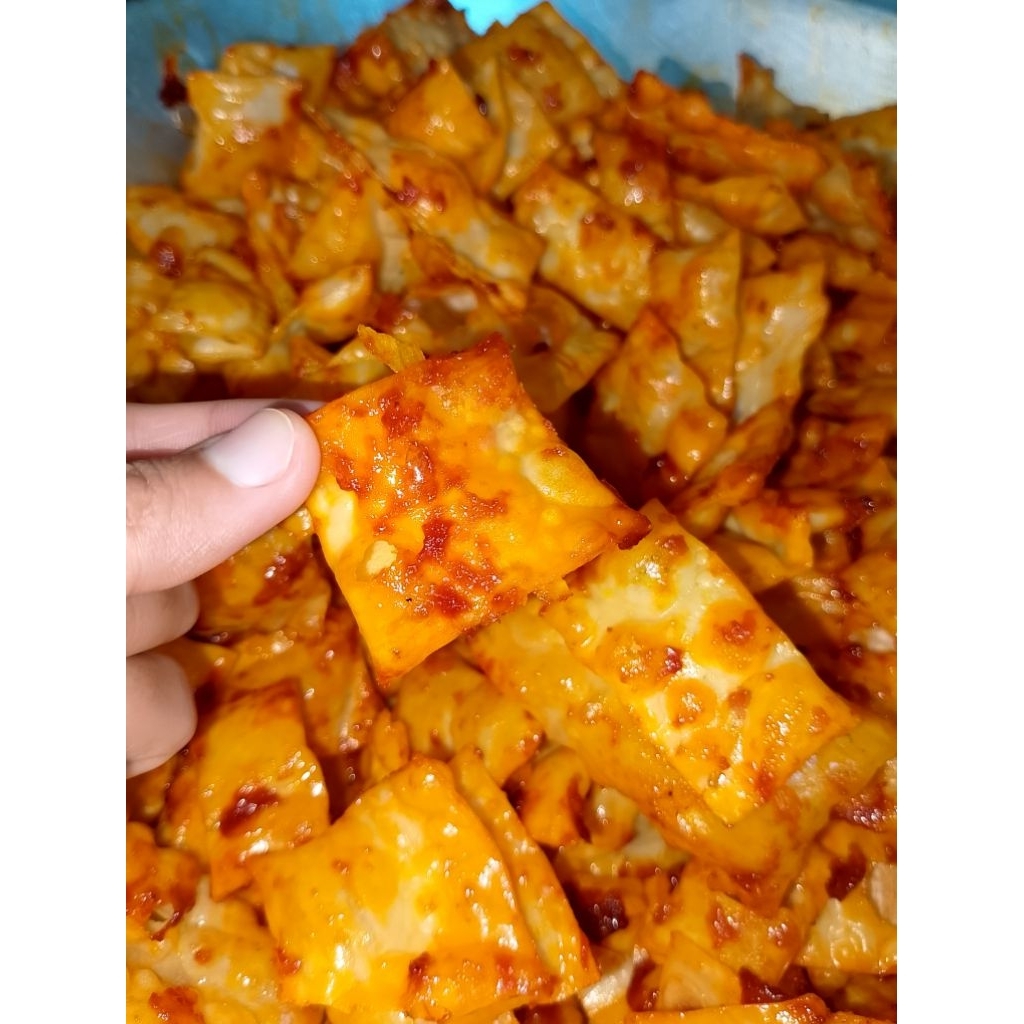Jual KERIPIK PANGSIT PEDAS BALADO | Shopee Indonesia