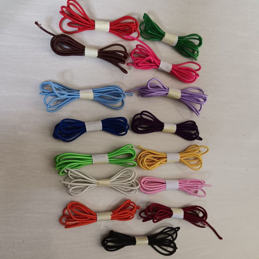 Jual Karet pengait kancing baju (sengkelit) 2 mm. (2 meter) | Shopee ...