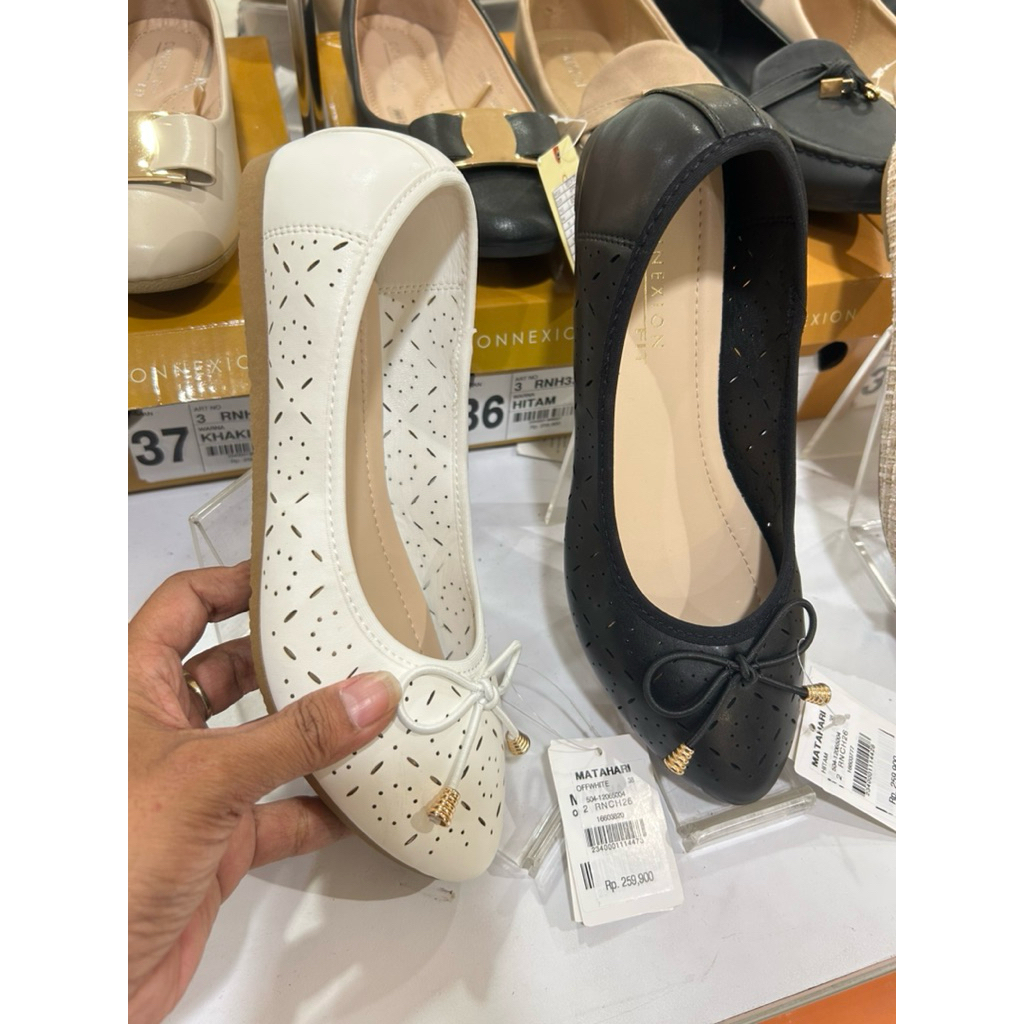 Jual CONNEXION Sepatu wanita flat ballerina 36-40 | Shopee Indonesia