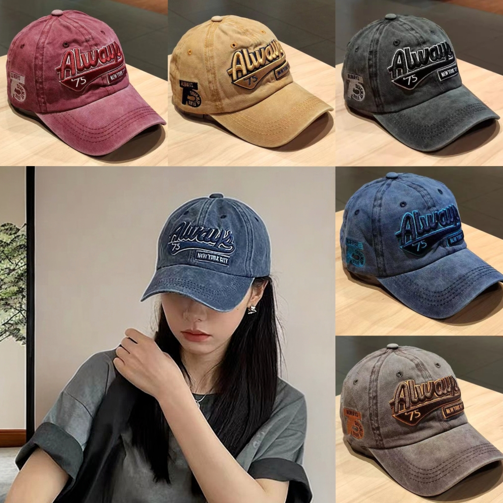 Jual Topi Distro Baseball Denim Always Caps Casual Sport Untuk Pria ...