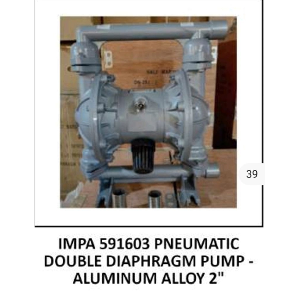 Jual impa 591603 pneumatic double Diaphragm pump aluminium alloy 2 inch | Shopee Indonesia