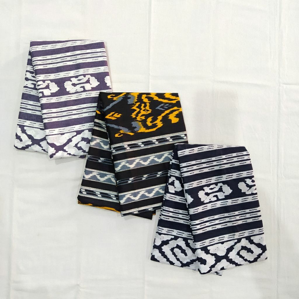 Jual KAIN TENUN LURIK MODERN // BATIK TENUN / KAIN LUTIK LURIK BATIK / BAHAN LURIK / MOTIF BATIK ...