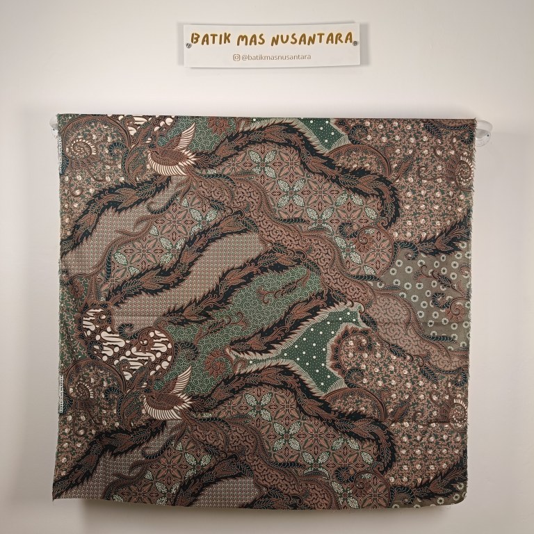 Jual Kain Batik Katun Premium Motif Klasik Lereng dengan Isen Sisik ...