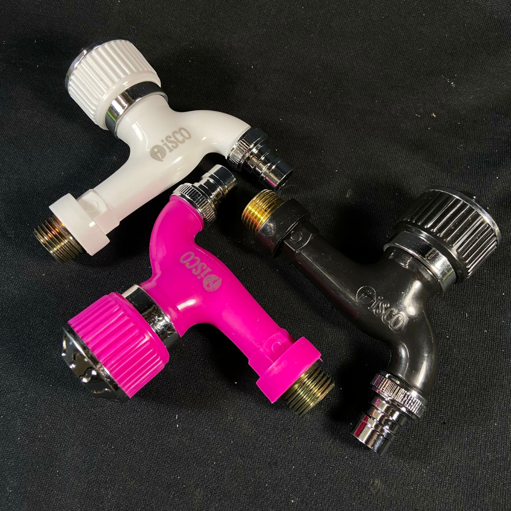 Jual ISCO Kran Air Taman ABS 8127 Bola Stainless Steel As Kuningan 1/2 ...