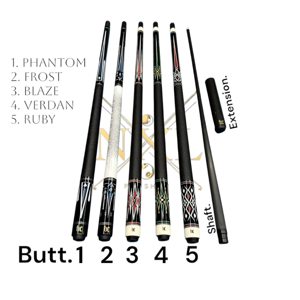 Jual Stik Billiard Carbon HC Super Low Deflection - Pilihan Warna ...