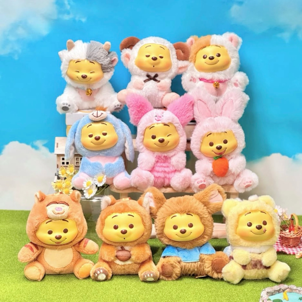 Jual Miniso Disney Winnie The Pooh Collection Naughty Team Blind Box ...