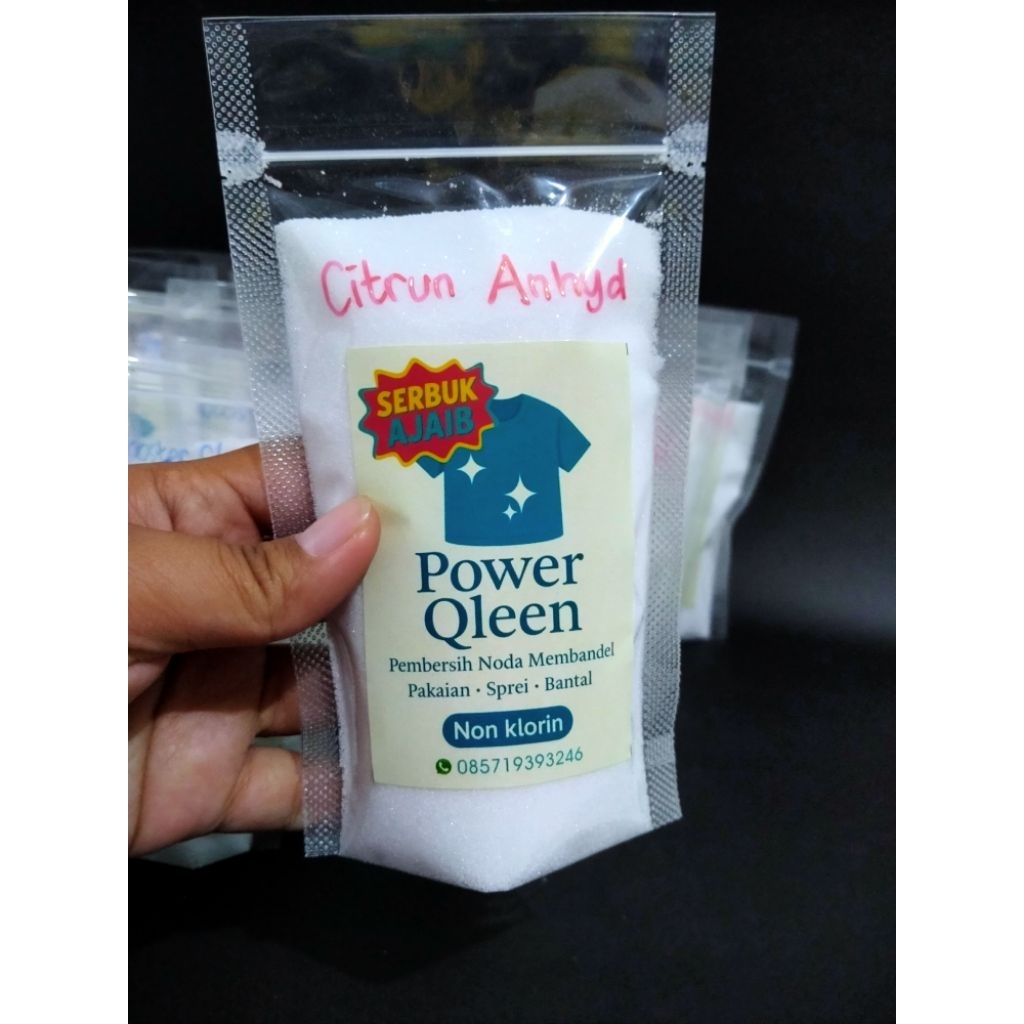 Jual CITRUN ANHYDROUS (By Power Qleen) | Shopee Indonesia