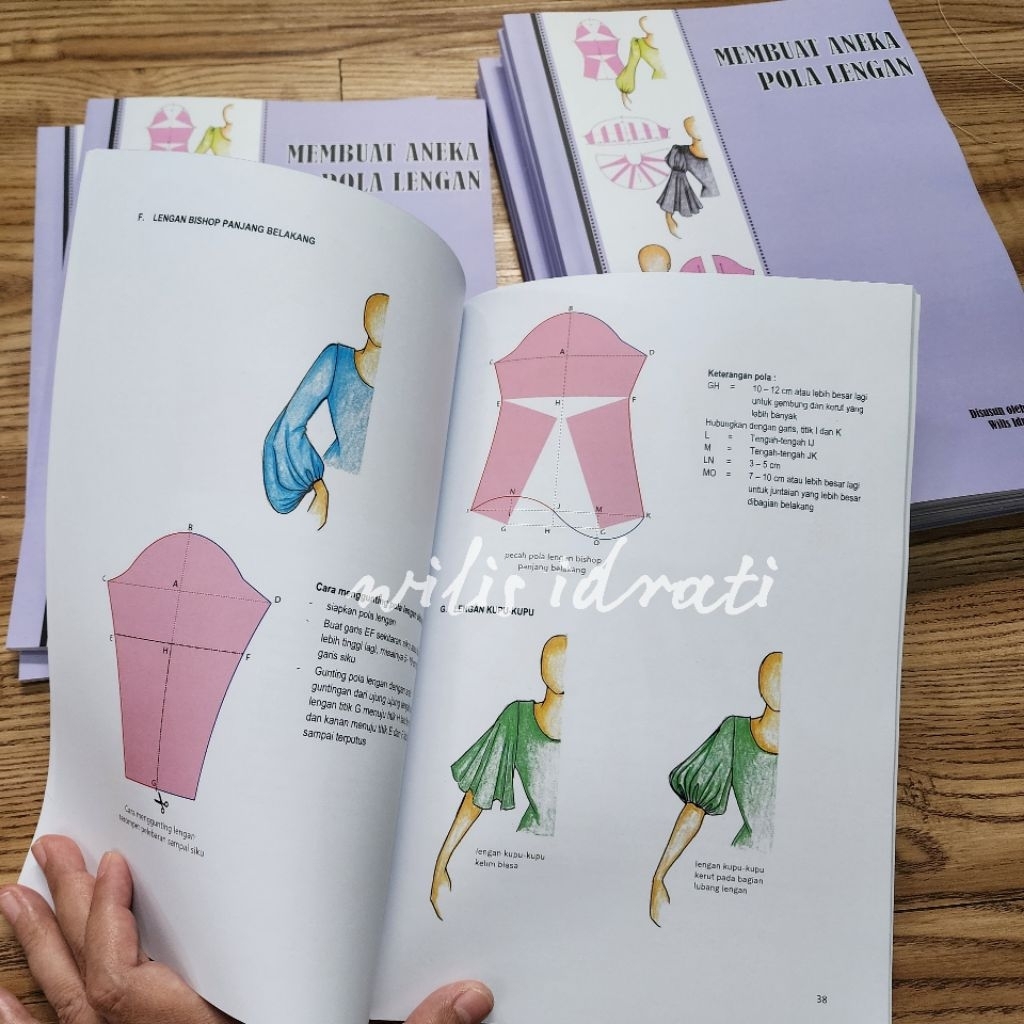Jual Buku Membuat Aneka Pecah Pola Lengan untuk Pemula | Shopee Indonesia