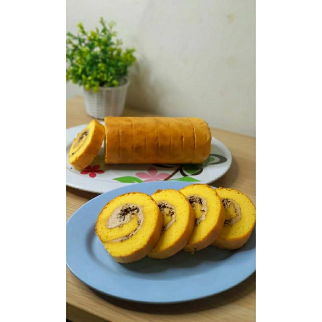 Jual Roll Cake Filling Mocca Premium | Shopee Indonesia