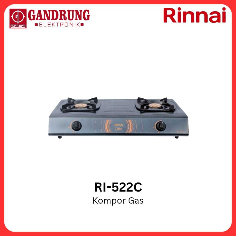 Jual RINNAI Kompor Gas RI-522C | Shopee Indonesia