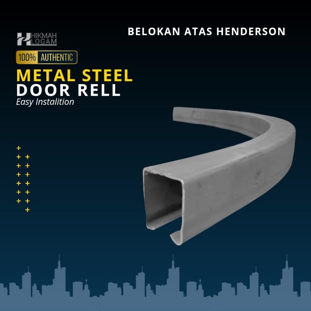 Jual Rel Atas Henderson Belokan | Rell Tikung Atas Roda Besar | Shopee ...