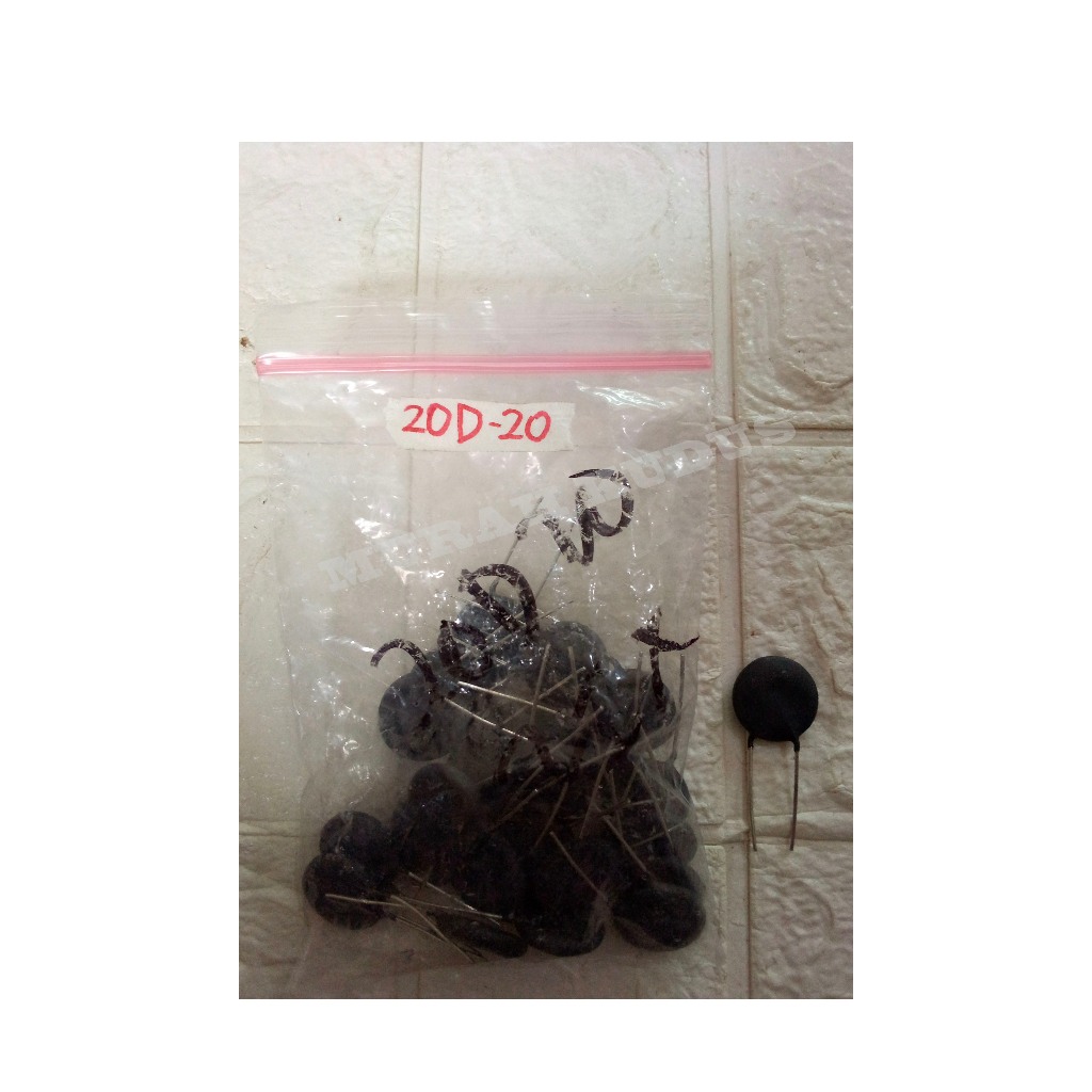 Jual NTC TANGGUNG 20D-20/Thermistor NTC TANGGUNG 20D-20 | Shopee Indonesia