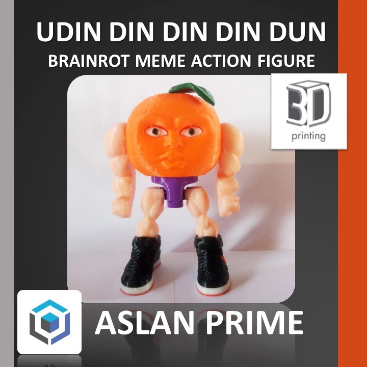 Jual UDIN MADIN DIN DIN DUN ACTION FIGURE 3D Print Mainan Toy Toys ...