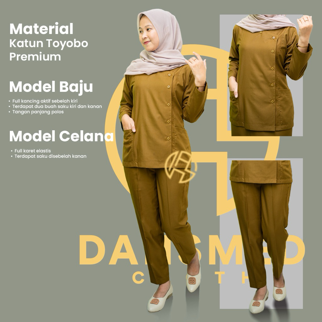 Jual Seragam Dinas ASN PNS P3K bahan katun toyobo | Shopee Indonesia