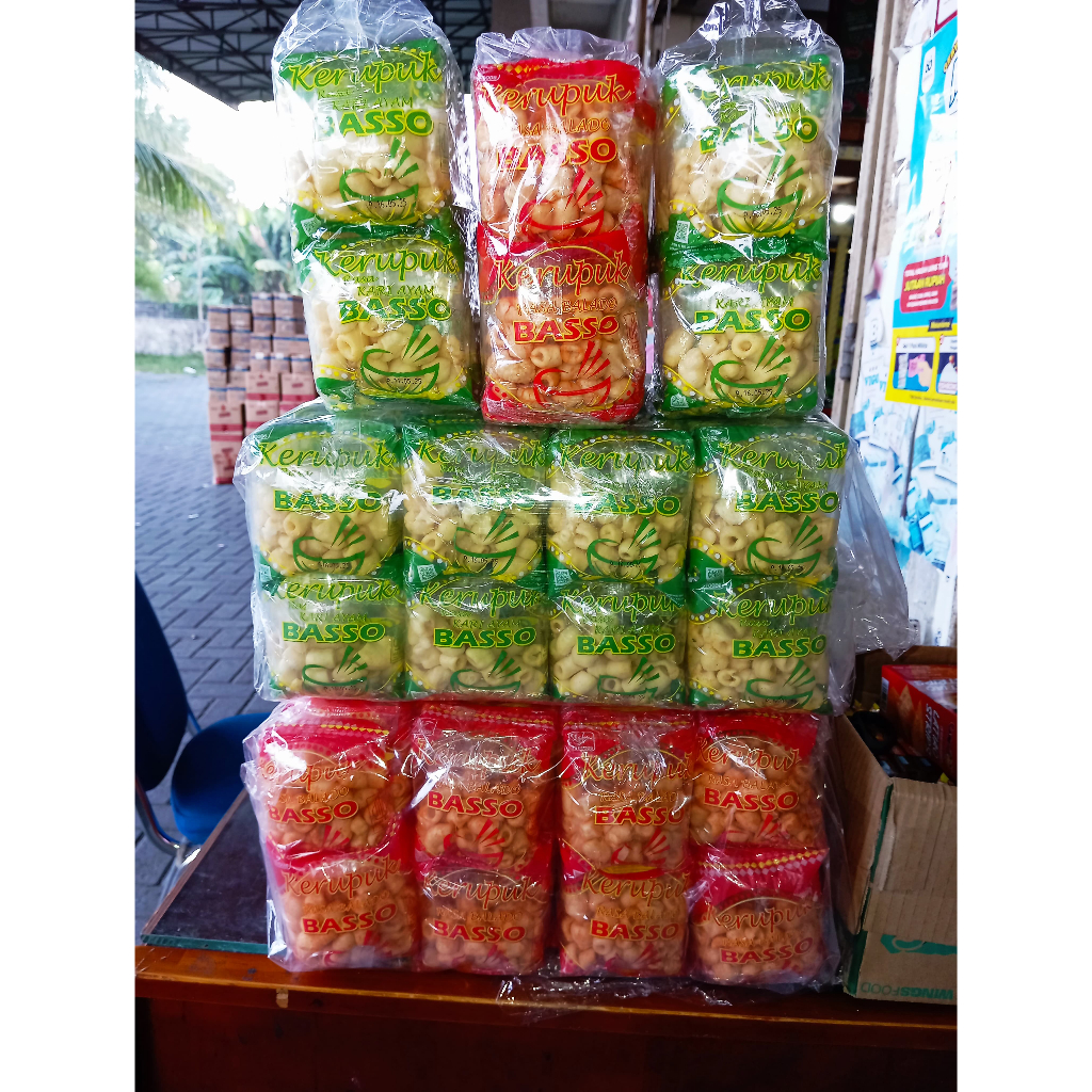Jual KERUPUK BAKSO 6X20 | Shopee Indonesia