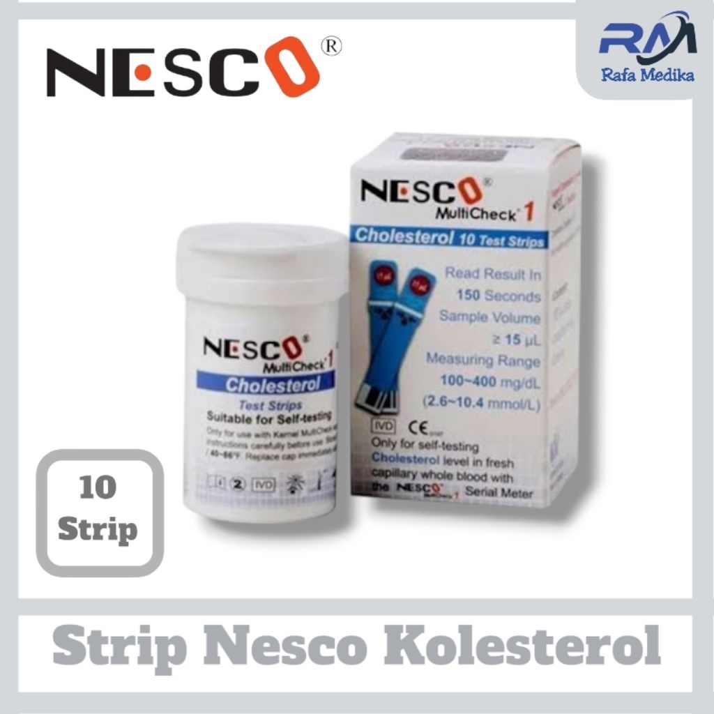 Jual Strip Nesco Kolesterol Refill Nesco Kolesterol Isi ulang Nesco ...