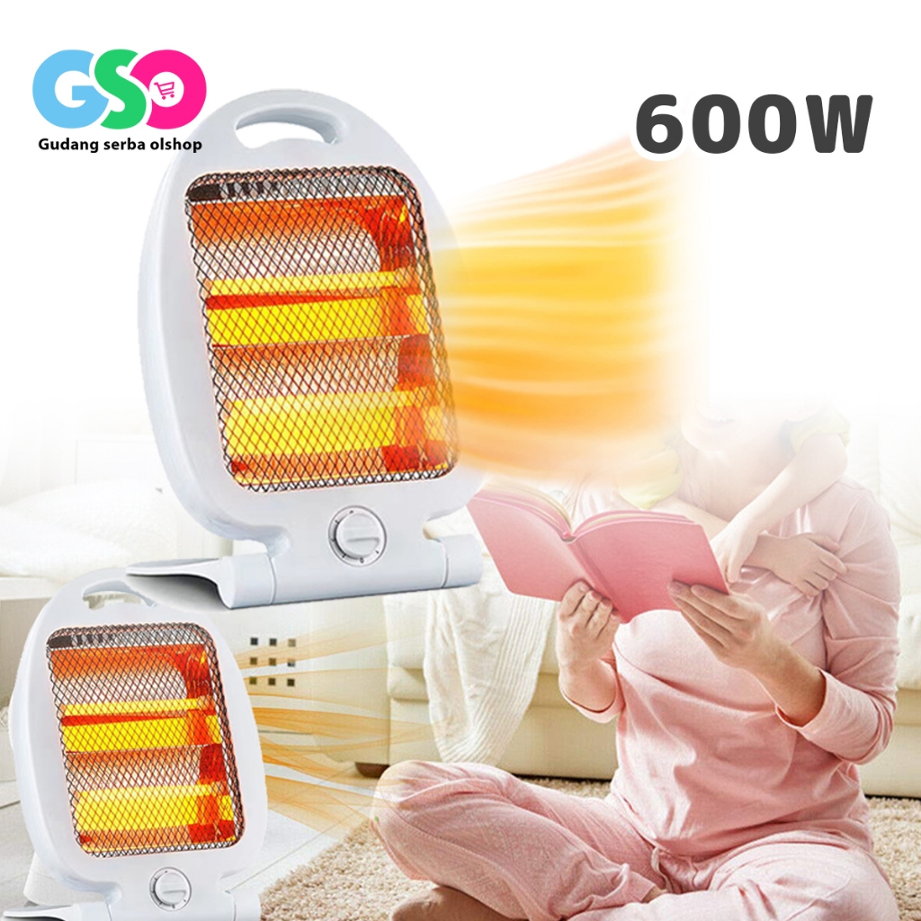 Jual 600W Pemanas Ruangan Kamar Heater Penghangat Ruangan Compact Room ...