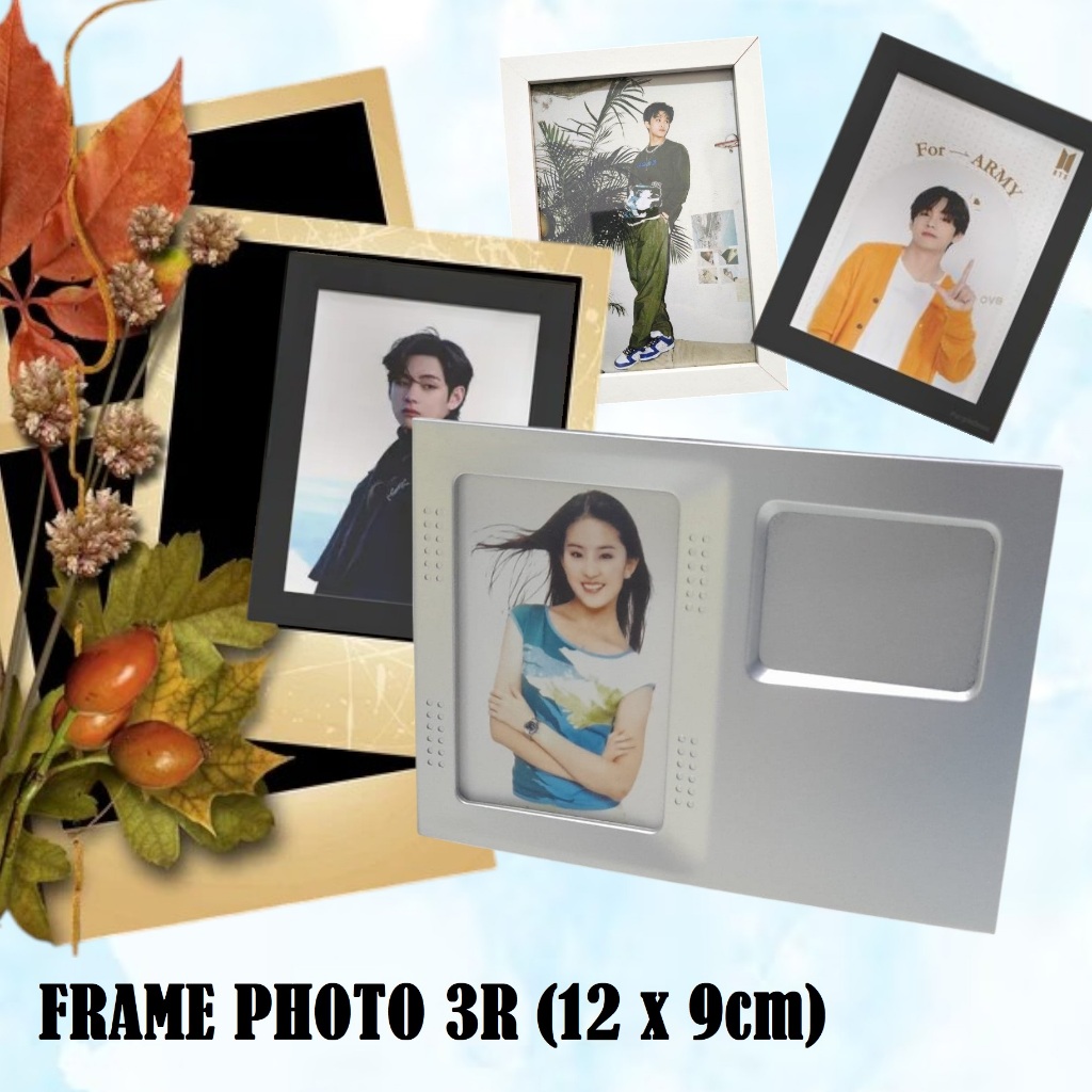 Jual Bingkai Foto Frame 3R / Bingkai Foto Meja / Pajangan Meja / Jam ...