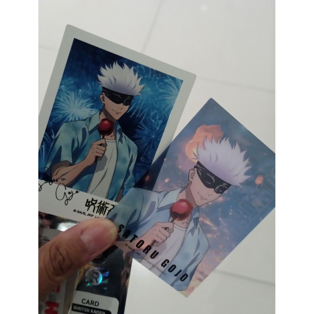Jual Photocard Gojo Satoru (Jujutsu Kaisen) | Shopee Indonesia