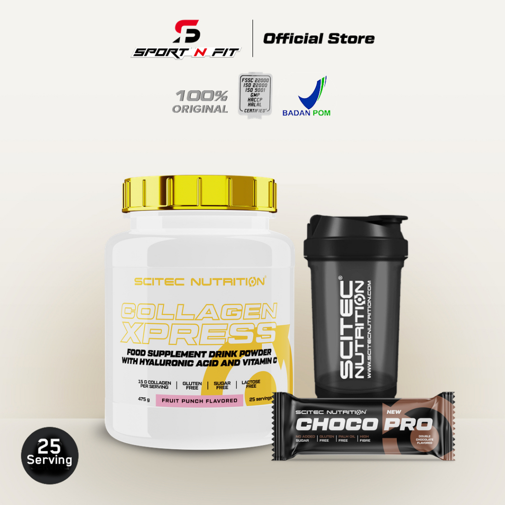 Jual Scitec Nutrition - COLLAGEN XPRESS 475 Gram Optimum Beauty Health ...