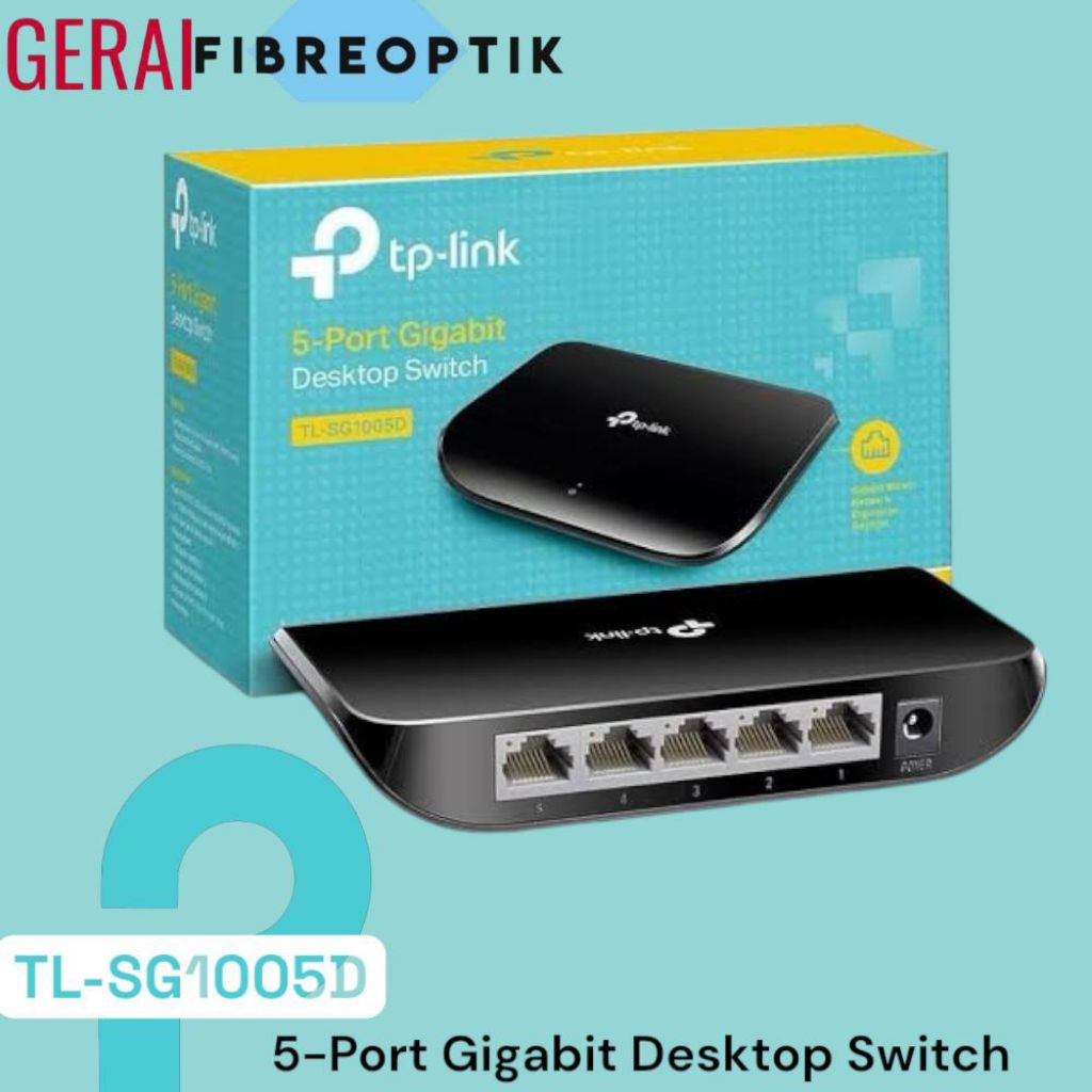 Jual TP LINK TP-LINK TL-SG1005D 5 Port Gigabit Desktop Switch Hub | Shopee Indonesia