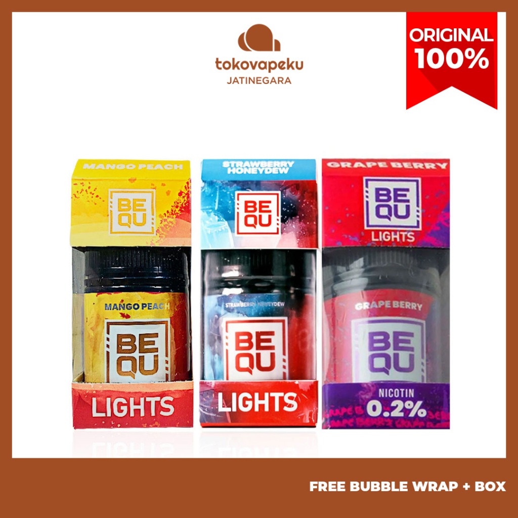 Jual BEQU LIGHTS FREEBASE SERIES 3MG BEQU LIGHTS SERIES 60ML ORI by ...