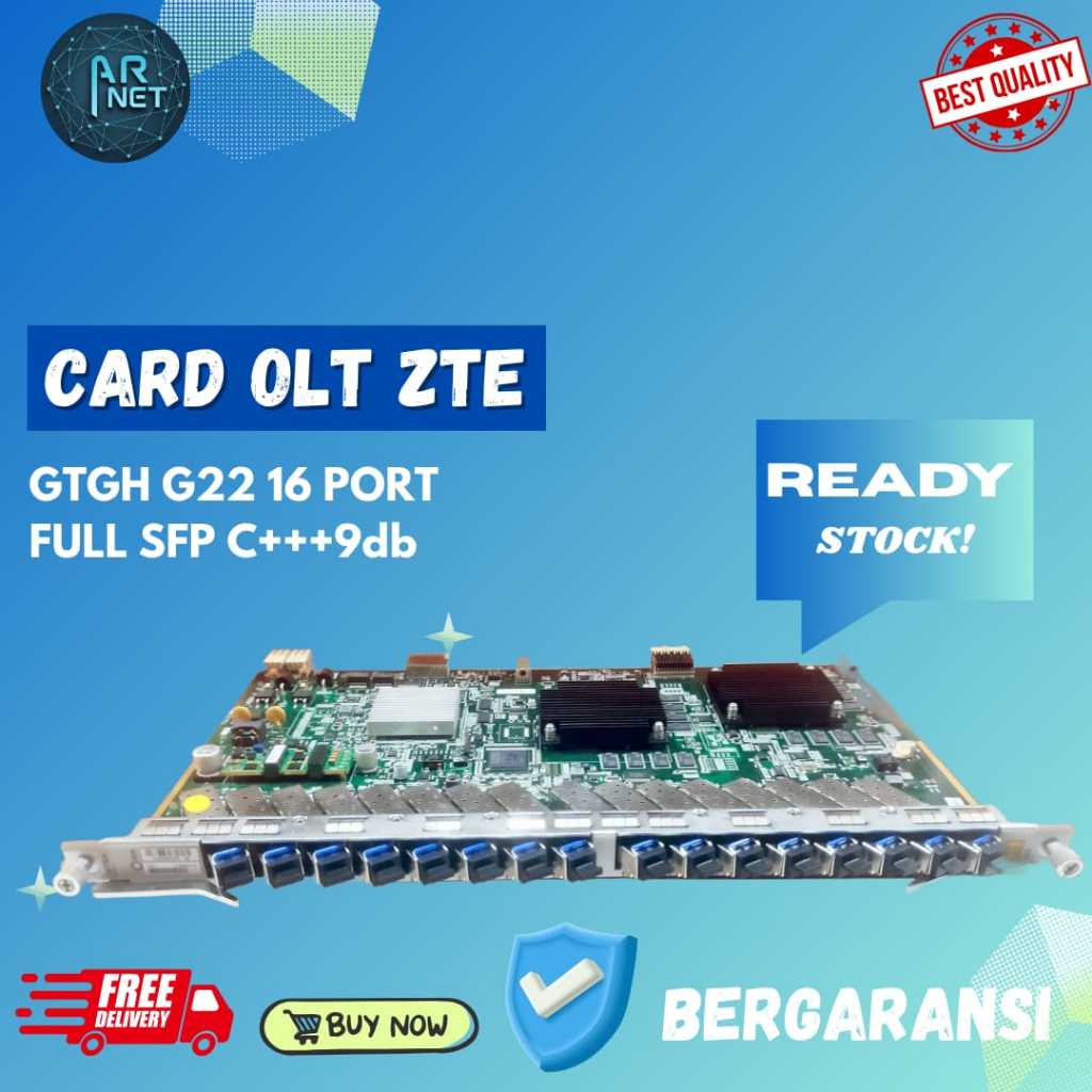 Jual GTGH G22 / Card OLT ZTE GTGH G22 16 PortFull SFP C+++9db | Shopee ...