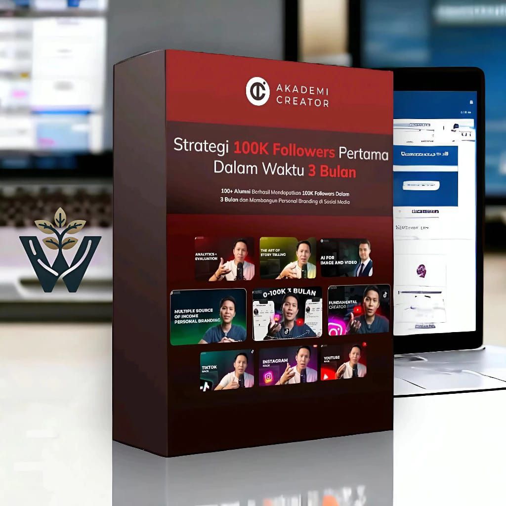 Jual AKADEMI KREATOR FULL VERSION - STRATEGI RAIH 100K FOLLOWERS ...
