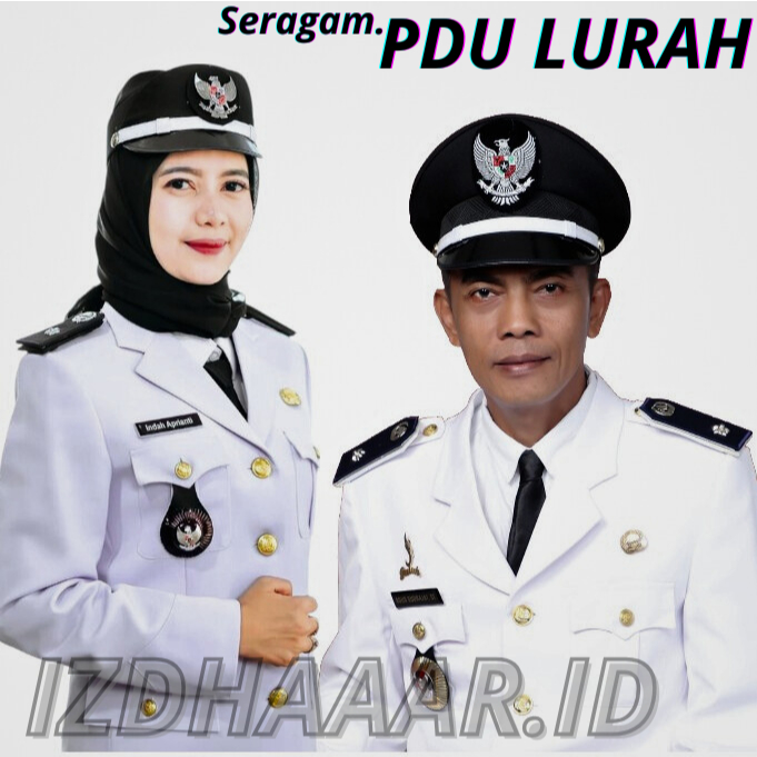 Jual BAJU PDU LURAH\SERAGAM UPACARA LURAH\KEPALA DESA Kancing Gold ...