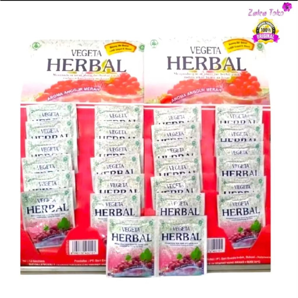 Jual Vegeta herbal isi 12 sachet | Shopee Indonesia