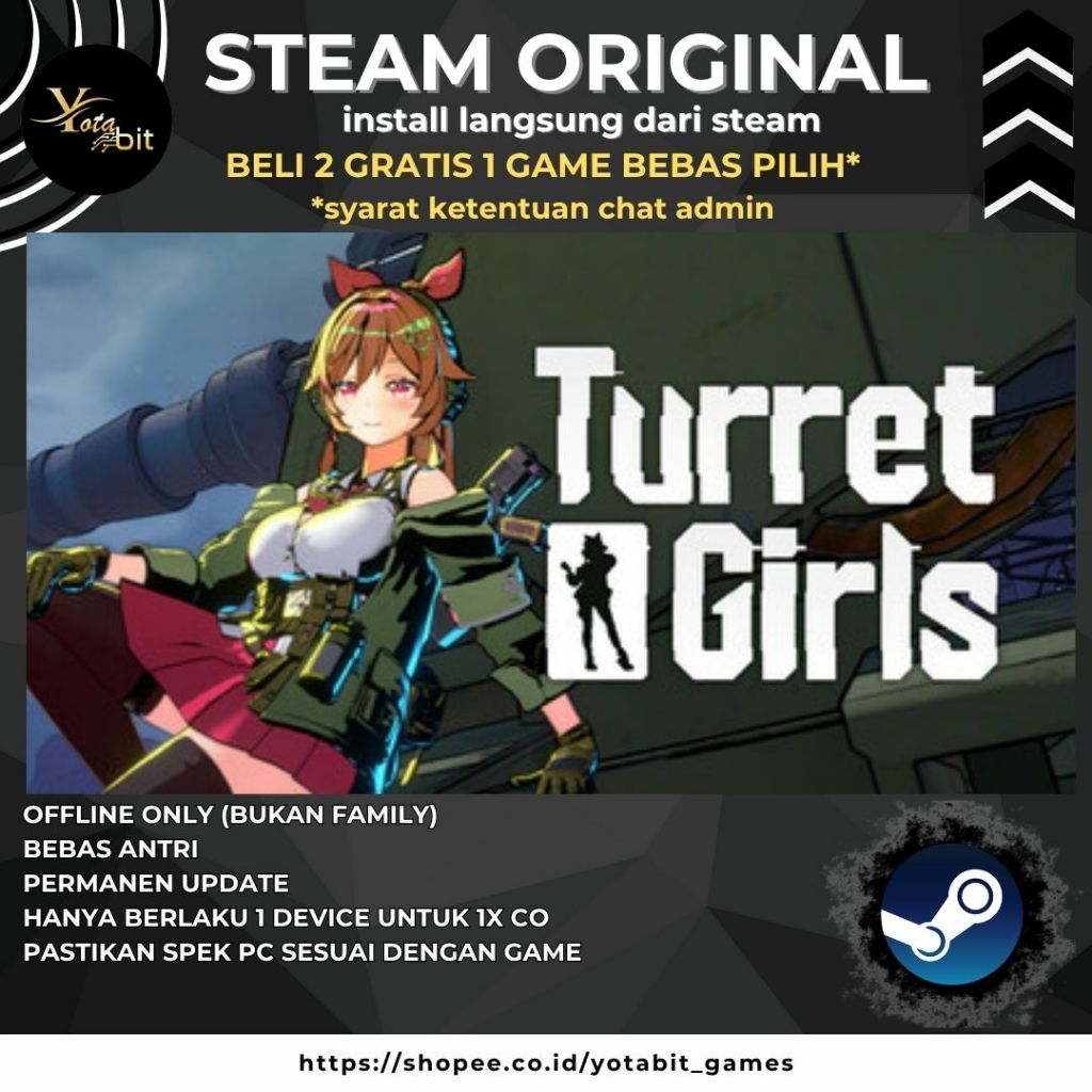 Jual TurretGirls PC Game Original Offline | Shopee Indonesia
