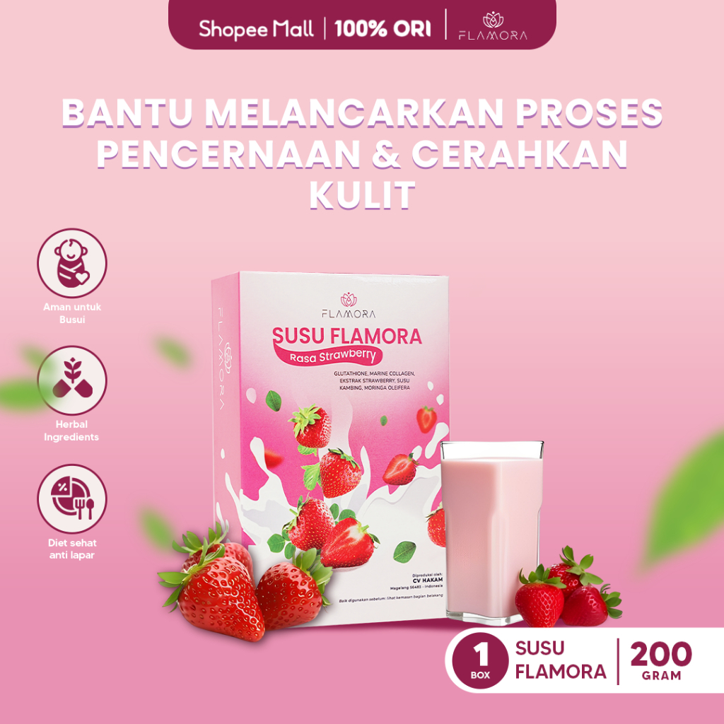Jual Flamora Susu L Glutathione - Susu Herbal Bantu Melancarkan Proses ...