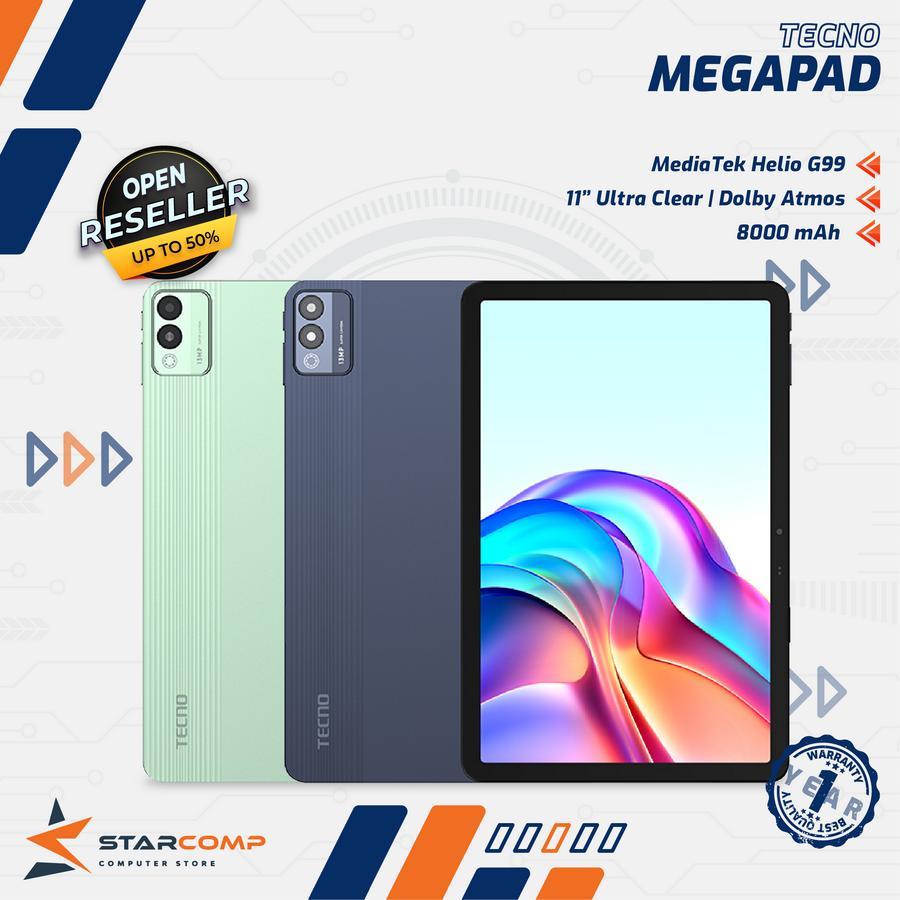 Jual Tecno Megapad 8/256 8/128 GB Helio G99 Wifi+LTE Sim Card 11" Ultra ...