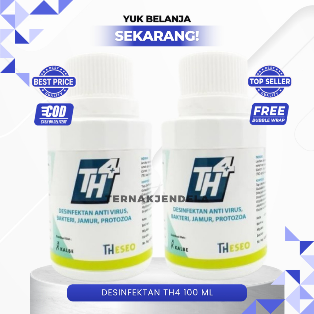 Jual DESINFEKTAN TH4 100ML - Desinfektan dan insektisida ampuh | Shopee ...