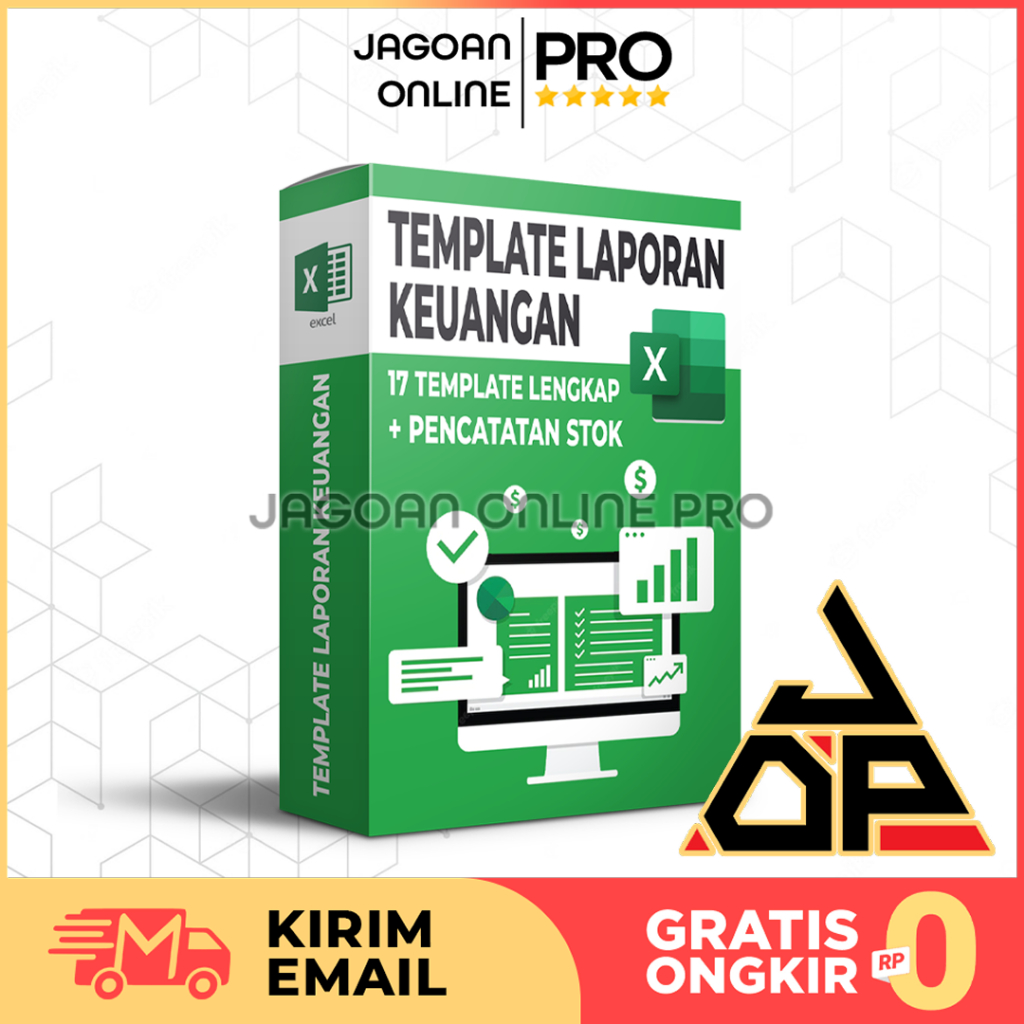 Jual 18 TEMPLATE LAPORAN KEUANGAN EXCEL & PENCATATAN STOK BARANG ...